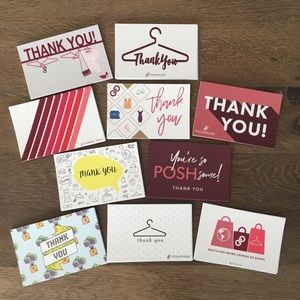 Poshmark | Other | 25 Poshmark Thank You Cards | Poshmark